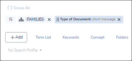 Short Message Format Workflow